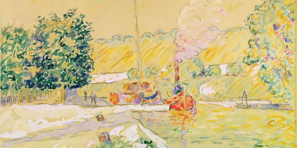 Paul Signac | Explore Meural's Permanent Art Collection | Digital Work