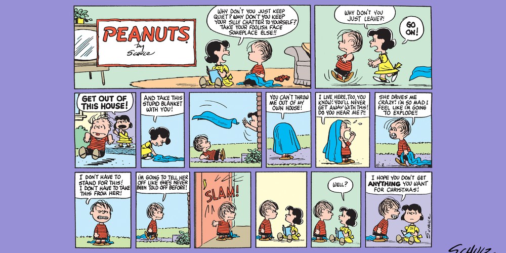 PEANUTS® Vintage Comic Strips: 10/2/1960 - 10/8/1960 | Explore Meural's ...