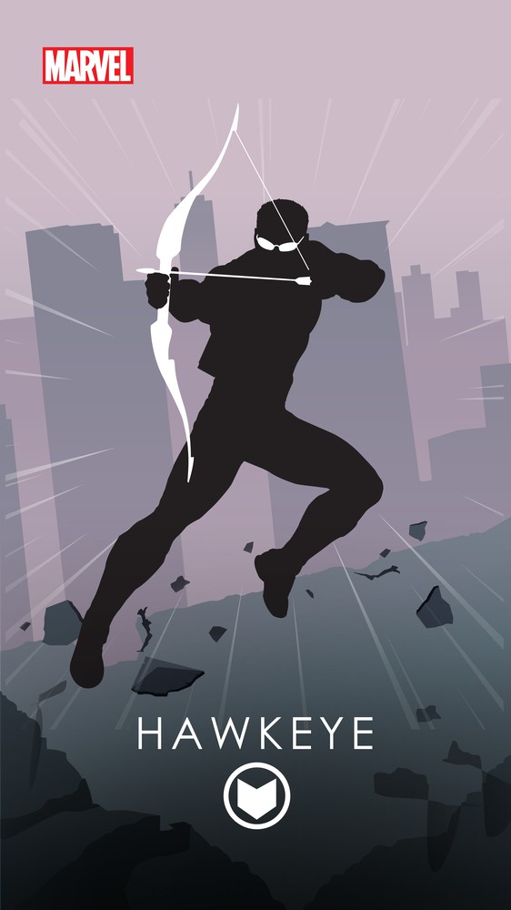 Marvel Avengers: Heroic Silhouettes | Explore Meural's Permanent Art ...